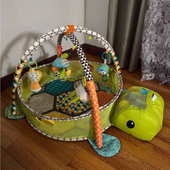Infantino | Toys | Infantino 3in Grow With Me Turtle Activity Gym Ball ...